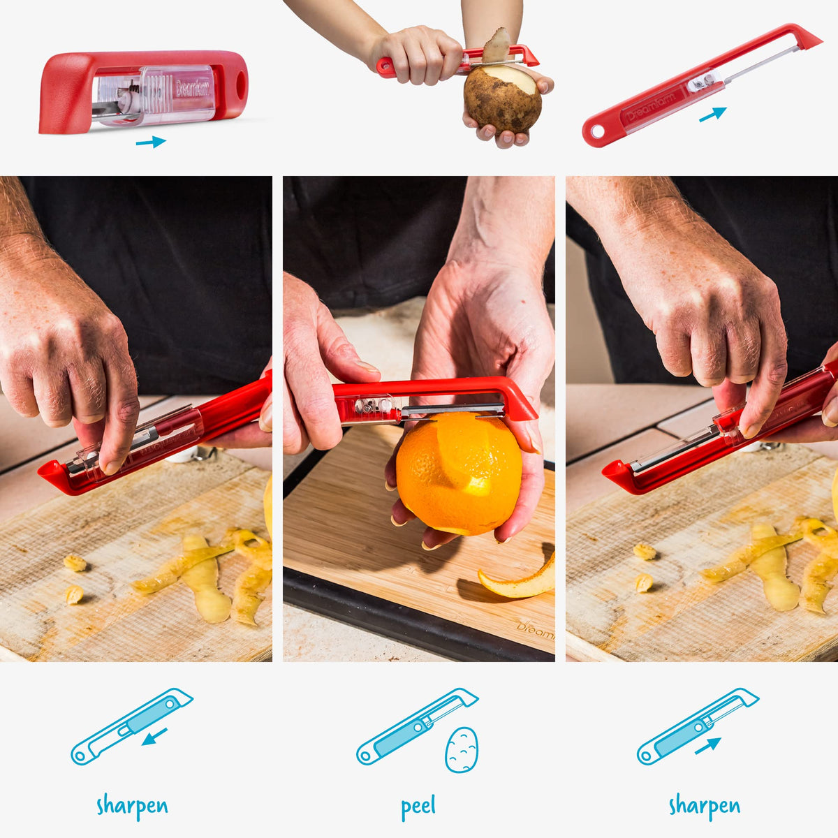 Sharple Peeler - Multi Colours – Homestead Store