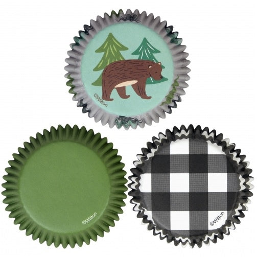 Baking Cup- Bear & Tree – Homestead Store