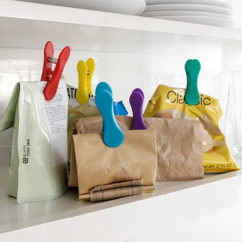 Rainbow Bag Clips/Set of 8 – Homestead Store