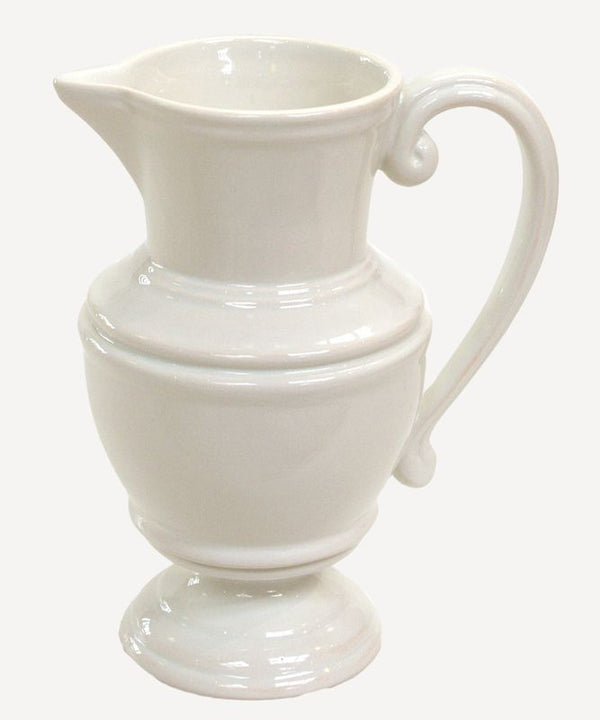 Small White Pitcher | Homestead Store