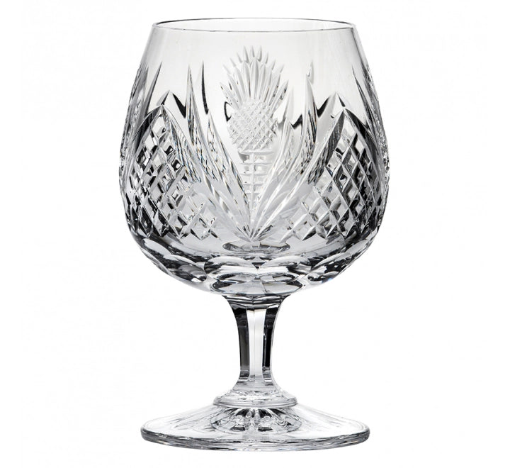 Scottish Thistle Brandy Glass | Homestead Store
